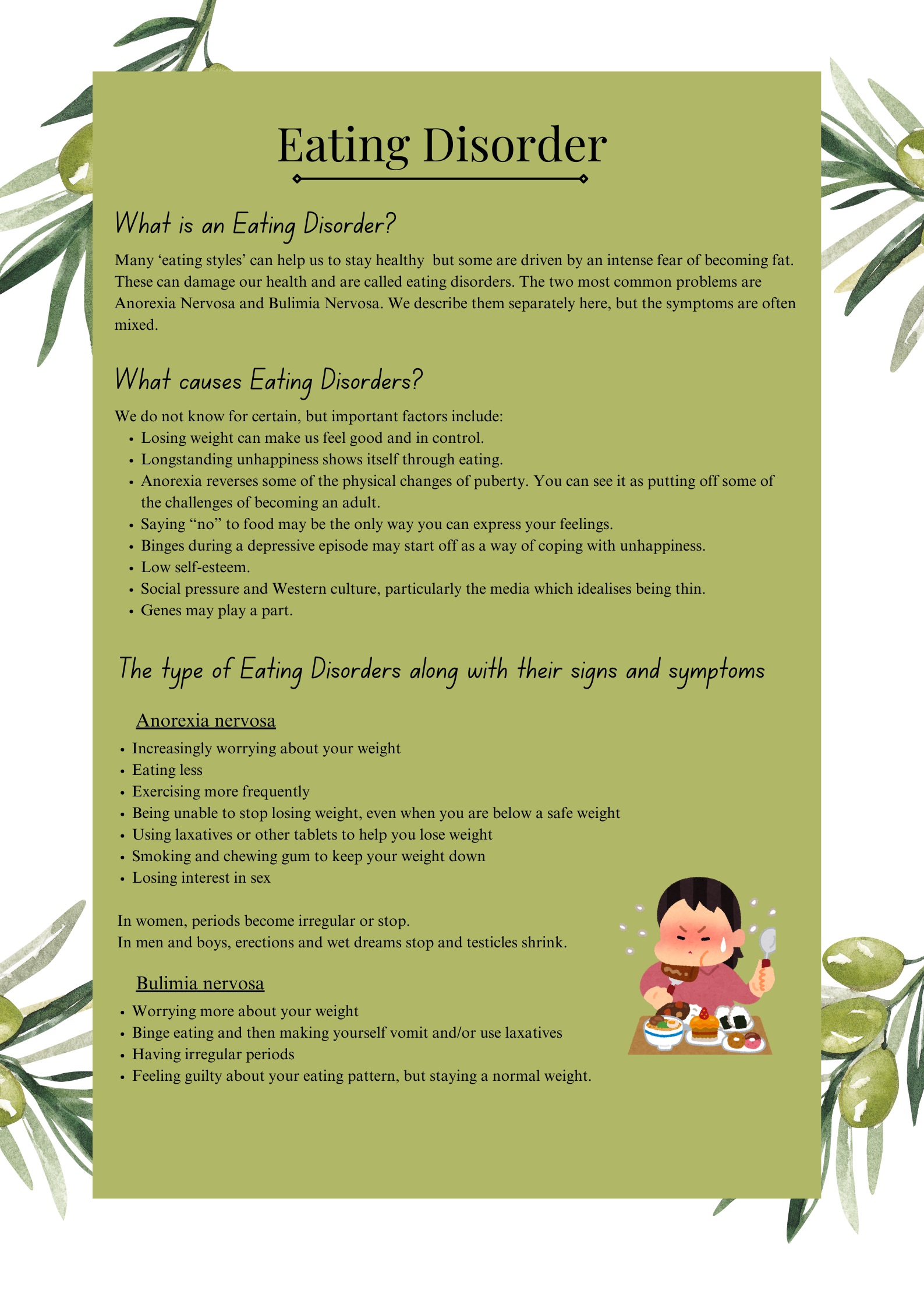 Eating Disorder - Psychological Health & Wellness Care | PHWC