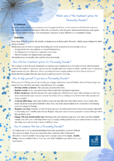 Personality Disorder - Psychological Health & Wellness Care | PHWC